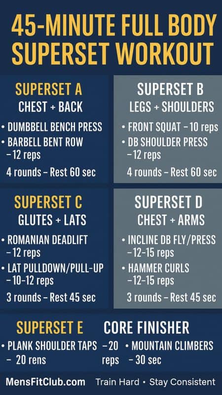 30-Minute Full Body Kettlebell Workout: Build Strength Burn Fat - Men's ...