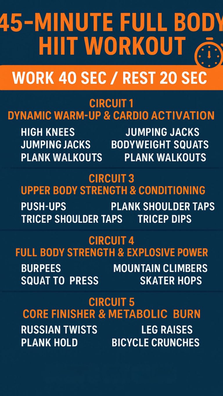 The Best 7 Day Home Workout Plan for Beginners And Beyond - Men's Fit Club