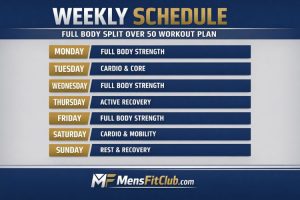 12 Week Full Body Workout Plan for Over 50 - Men's Fit Club